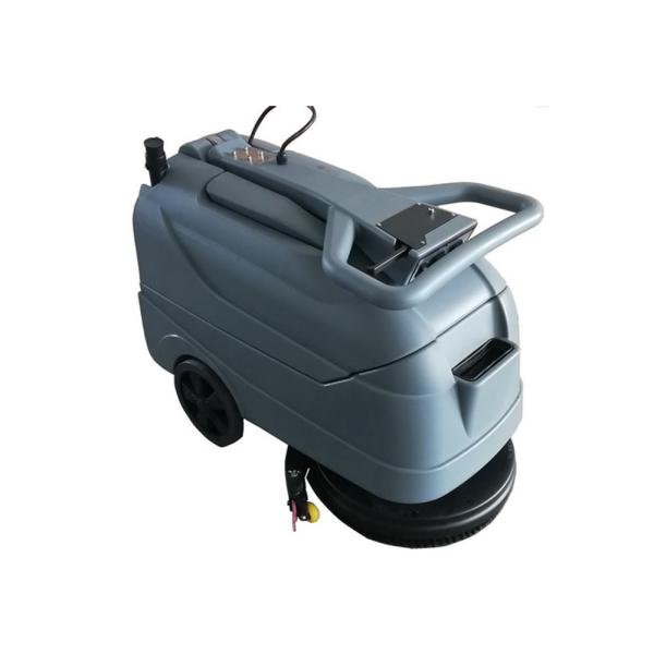 Quality 22L PE Walk Behind Floor Scrubber Compact Design Multifunction for sale