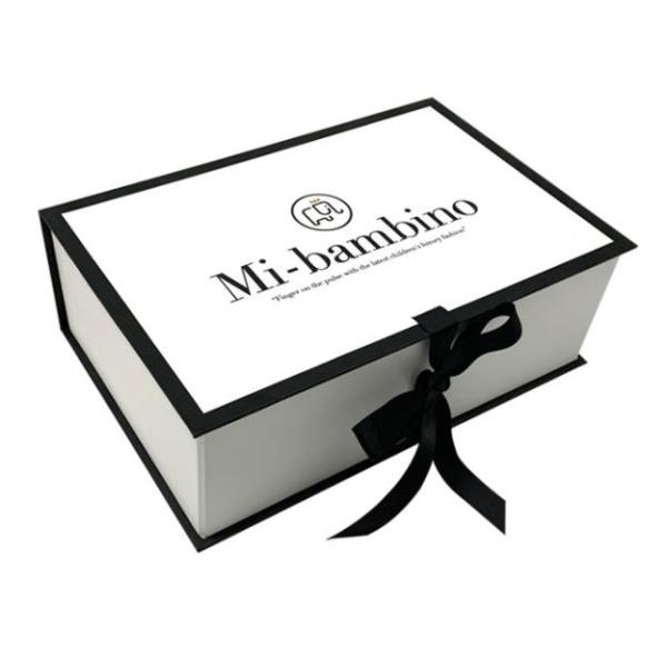 Quality BSCI FSC Garment Gift Boxes Custom Cardboard Packaging Foldable CDR PDF for sale
