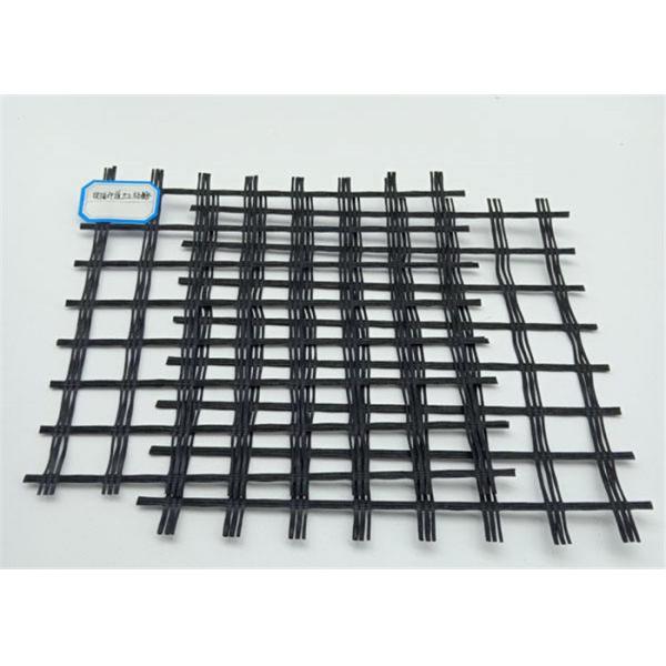 Quality Heat Resistence Width 1m 25KN Geogrid Fabric For Roads for sale