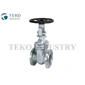 Quality API 600 Standard 6 Inch Water Gate Valve Renewable Seats With With Flange Butt for sale