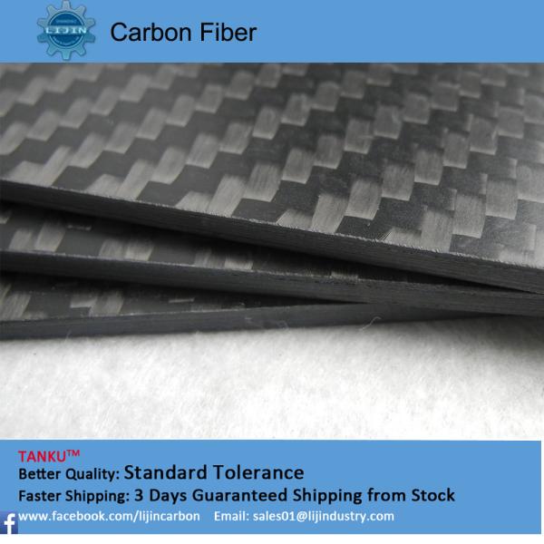 Quality Professional black carbon fiber plate good heat resistance custom for sale