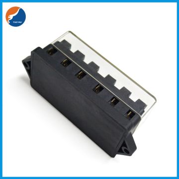 Quality 30A 32V Fuse Blocks 115.5x53x42mm 6 Way Blade Fuse Box For Automotive for sale
