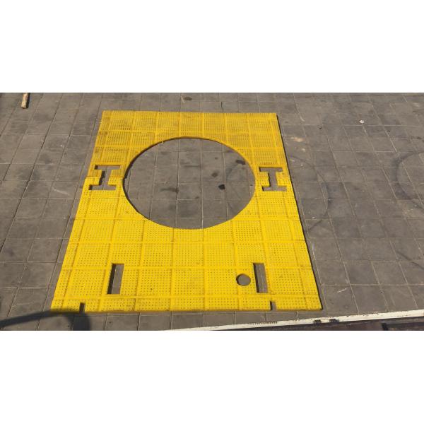 Quality Drilling Well Platform Rotary Table 83''×75.25'' Oil Rig Mats for sale
