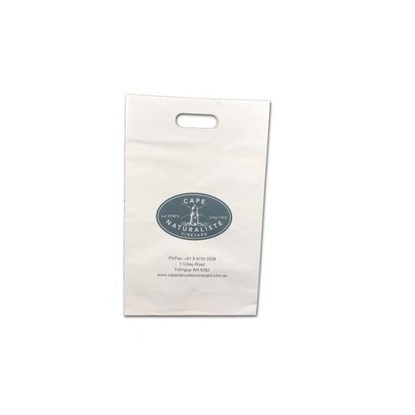 Quality White Recyclable Wine Gift Box Packaging With Die Cut Handle Embossing Logo for sale