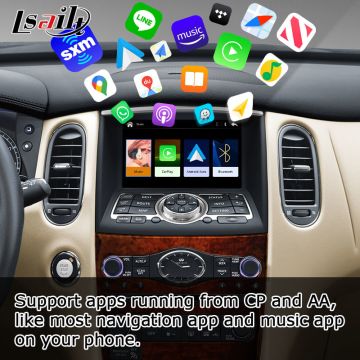 Quality Infiniti QX50 EX35 EX25 EX30d EX37 HD screen wireless Carplay Android Auto for sale