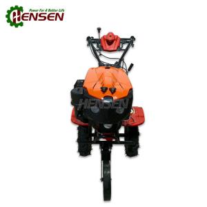 Quality Orange Small Gas Powered Garden Tiller 300mm Deep Power Tiller In Agriculture for sale