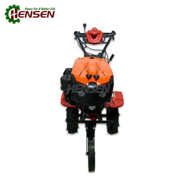 Quality Orange Small Gas Powered Garden Tiller 300mm Deep Power Tiller In Agriculture for sale