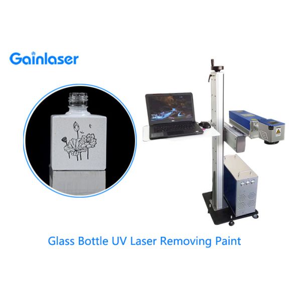 Quality Air Cool Flying UV Laser Marking System for sale