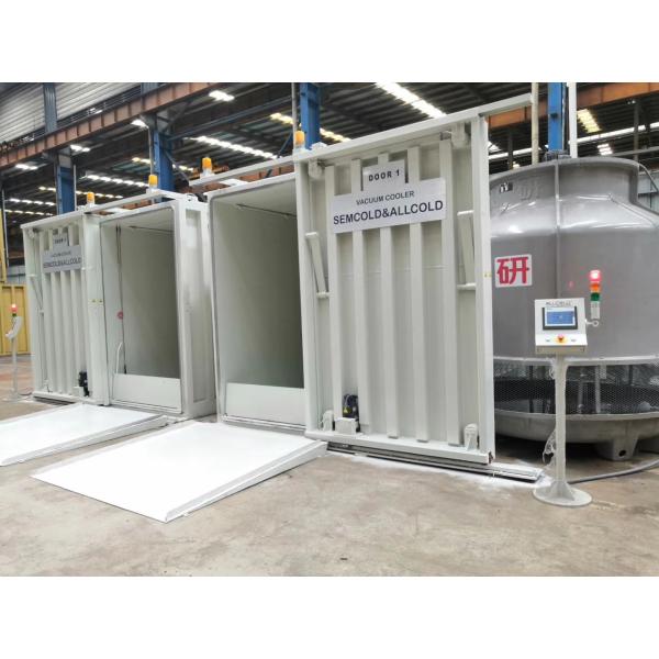 Quality Compressor Lettuce Vacuum Cooler 121kw R404A Refrigerant for sale