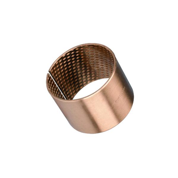 Quality Lubrication Bundbuchse Wrapped Bronze Bearings CuSn8 CW453K 092 Easy Assembly for sale