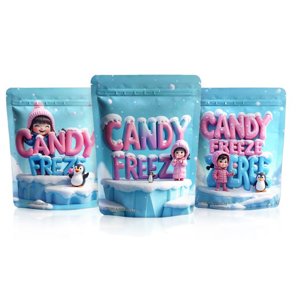 Quality Food Jelly Packaging PET/VMPET/PE Material Custom Mylar Bags 3.5G with Custom Logo Printing and Aluminum Plastic Ziplock for sale