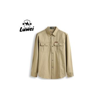 Quality Plus Size Men Shirts Apparel Palm Panel Striped Print Long Sleeves for sale