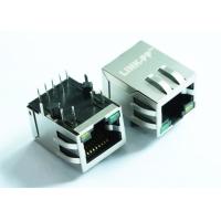 Quality ARJP11A-MASA-B-A-EMU2 Tab Down RJ-45 Magnetic Jack PCB Mounting Standard With PoE for sale
