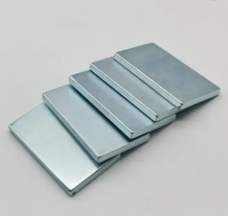 Quality N45 Neodymium Magnets Block Zn Coating Powerful Neodymium Bar Magnets for sale