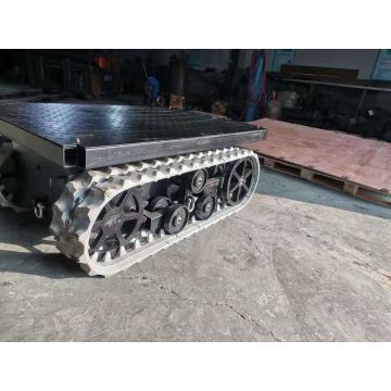 Quality Engineering Machinery Small Rubber Track Undercarriage With Platform Loading for sale