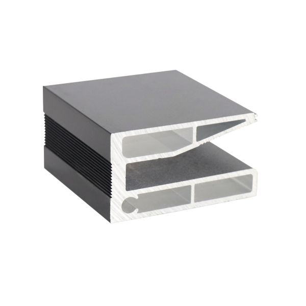 Quality Coated Alloy Aluminum Glass Balustrade U Channel Railing System for FOB Port Ningbo for sale