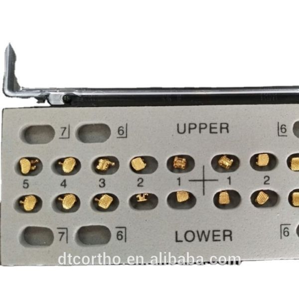 Quality Experience the Best Orthodontic Treatment with DTC Ortho's CE Certified Gold Brackets for sale