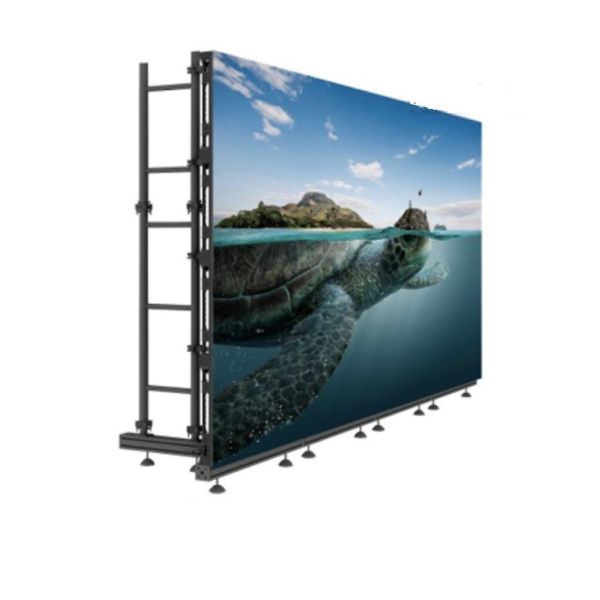 Quality Full color video wall rental die casting cabinet pantalla led p3.91 exterior p3.91 outdoor led screen display for show stage for sale