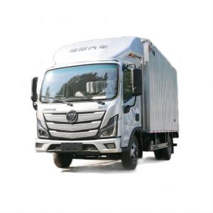 Quality Beiqi Foton 158HP 4X2 4.14m Single-Row Van Light Truck Stock Hot Fukuda Omark S1 for sale