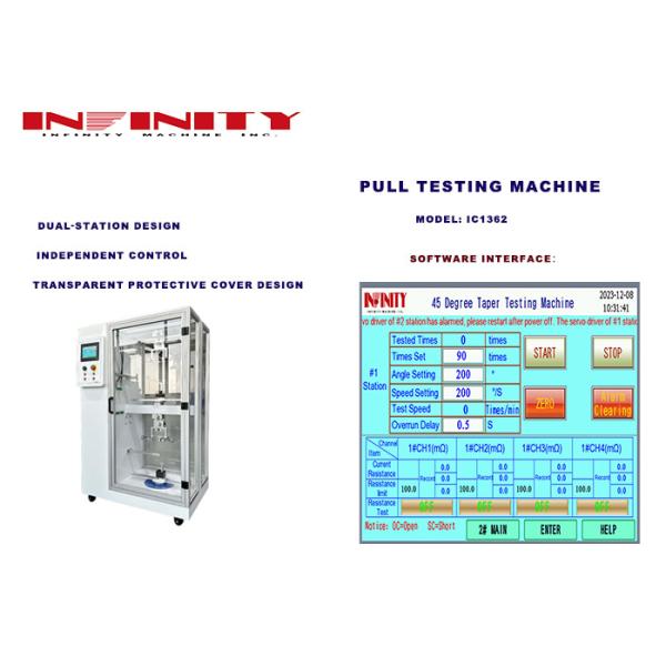 Quality Wires And Cables 280mm Rotation Radius Wire Pull Tester Testing Tool testing for sale