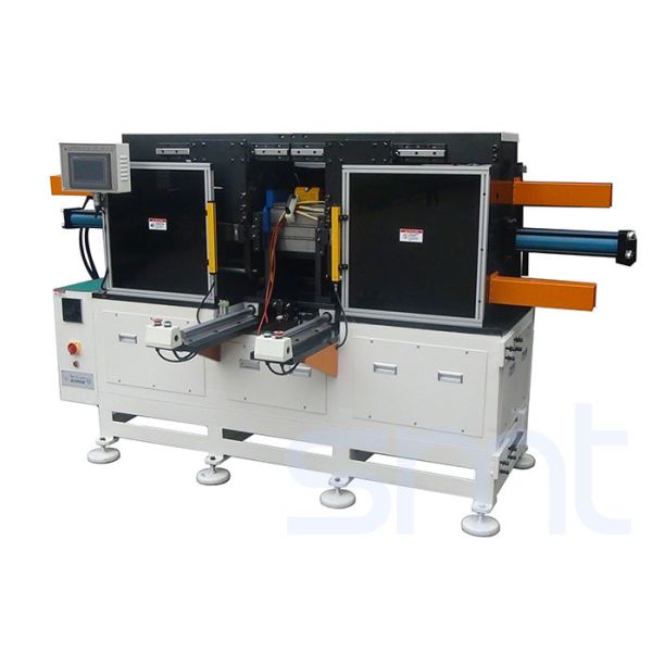 Quality Horizontal Type Long Stack Length Pump Stator Coil Pre - Forming Machine Big Power for sale
