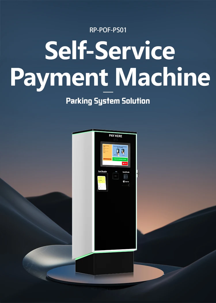 Intelligent Parking Payment Station: Maximize Revenue Collection Realpark 8