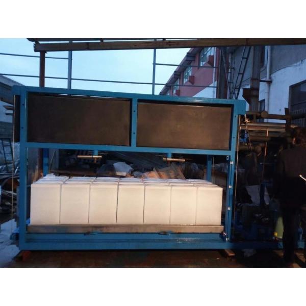 Quality Small Direct Cooling Block Ice Machine 5t 380V Air Water Cooling for sale