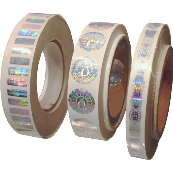 Quality Self Adhesive Security Hologram Stickers For Advertisement for sale