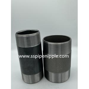 Quality Male Female Carbon Steel Pipe Fitting 1"X150MM Threaded Pipe Nipples for sale