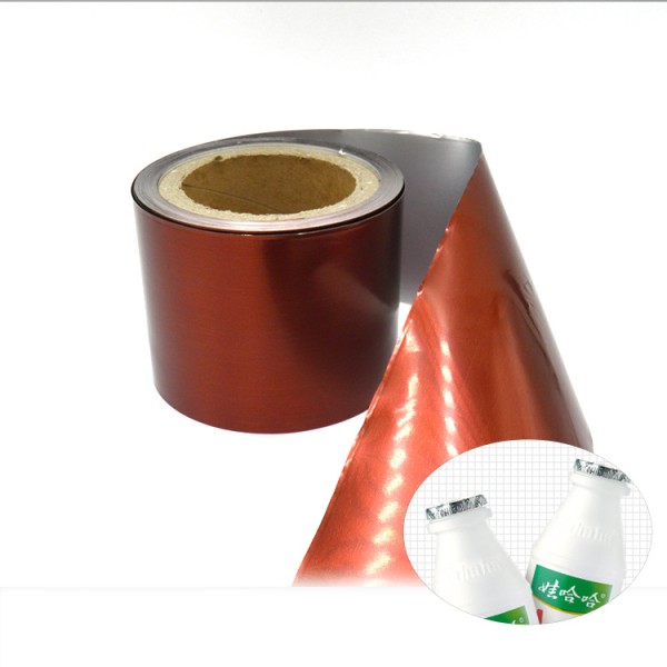Quality OEM Printed Aluminum Foil Bottle Cap 8011 Leak Proof Food Packaging Film for sale