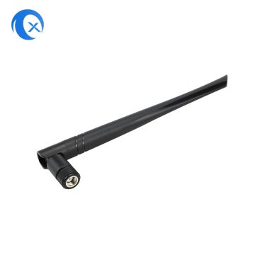 Quality 2.4G 5.8G Dual Band Omnidirectional WiFi Antenna With Swivel RP SMA Connector for sale