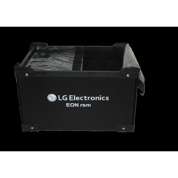 Quality Black ESD Corrugated Plastic Sheet For Electronic Industry for sale