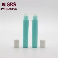 Quality Metal Roller Ball Plastic Refillable Roll On Bottle 8ml for Perfume Essential Oil for sale