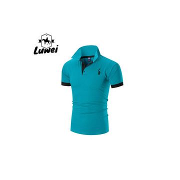 Quality Plus Size Cotton Polo T Shirts Muscle Collared Sublimation Fitted Soft Knit for sale