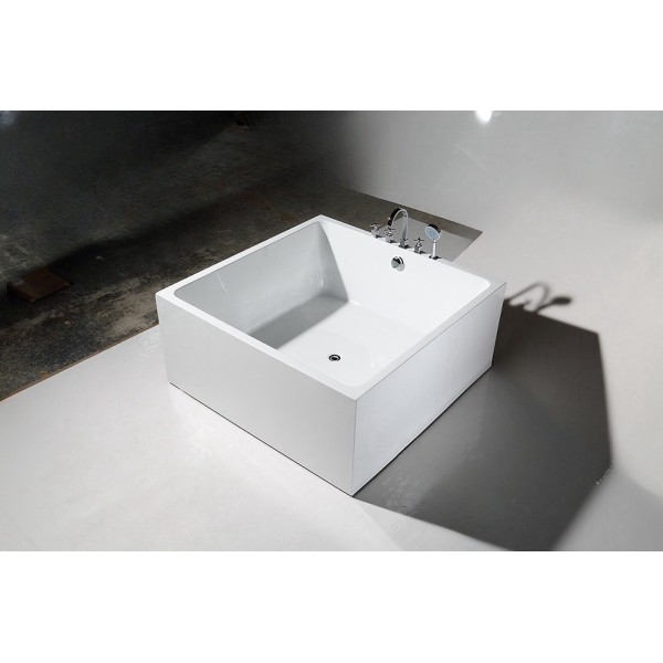 Quality 1200mm Square Shape Bathtub With Slim Edge  for sale