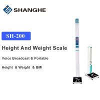 Quality Health Tool Microcomputer EUIPO Ultrasonic Height And Weight Machine for sale