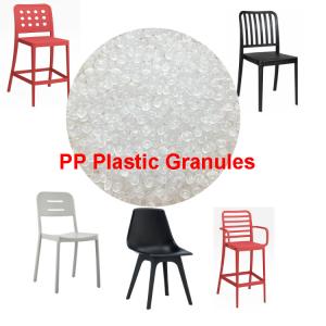 Quality Colorless Odorless Virgin PP Plastic Granules For Outdoor Chairs High Flexural for sale
