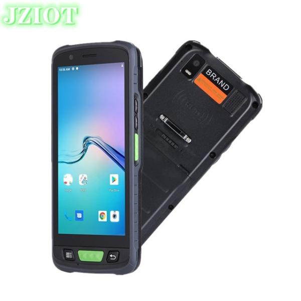 Quality rugged handheld android tablet with Barcode Scanner  JZIOT V9100 1d 2D PDA Lf Hf UHF RFID for sale