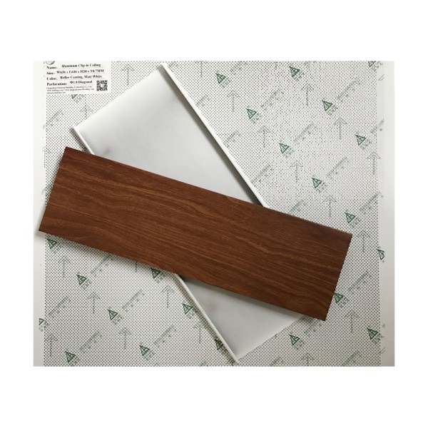 Quality Finished C - Shaped Commercial Ceiling Tiles , Concealed Metal Suspension System for sale