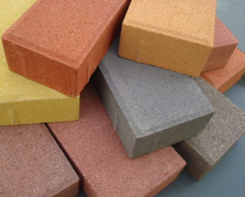 Quality Plaza And Villa Perforated Concrete Pavers Paving Block Bricks For Building Decoration for sale