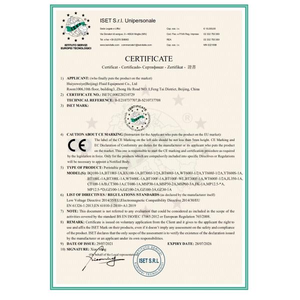 Quality Dispensing Industrial Peristaltic Pump Dispenser For Liquid Filling for sale