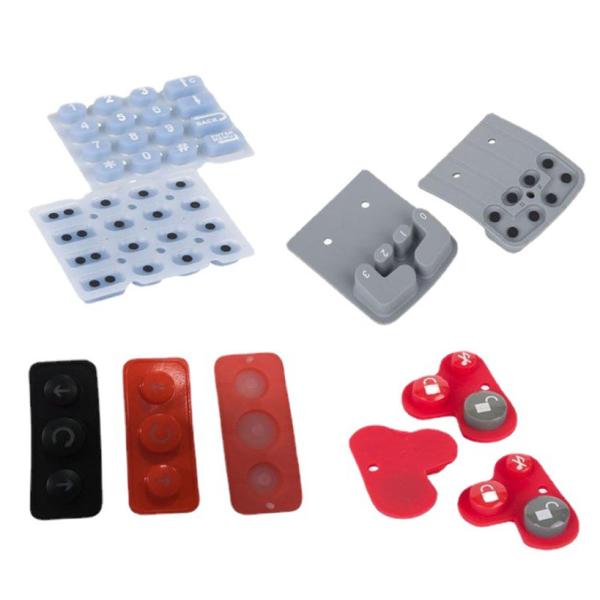 Quality Customized Electronic Silicone Rubber Button With FDA ROHS Certification for sale