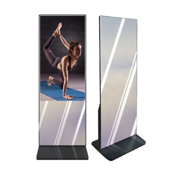 Quality Indoor Gym Smart Magic Mirror Touch Screen 43 Inch Android Digital Display for sale