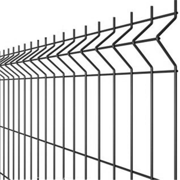 Quality Galvanized Steel 3D Curved Security Welded Fence Panels 50x200mm 50x150mm for sale