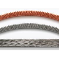 Quality Flexible Tinned Copper Braided Sleeving High Temperature Wear Resistant for sale