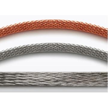 Quality Flexible Tinned Copper Braided Sleeving High Temperature Wear Resistant for sale