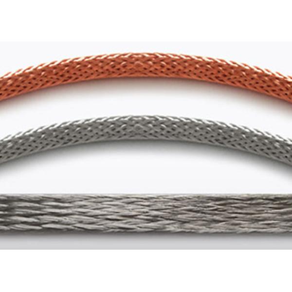 Quality Flexible Tinned Copper Braided Sleeving High Temperature Wear Resistant for sale