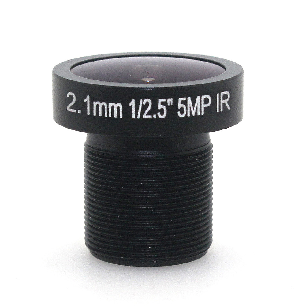 2.1mm 5.0 Megapixel Fisheye CCTV Camera Lens155D Compatible Wide Angle Panoramic CCTV Lens For HD IP Camera M12 Mount 2.1mm 5.0 Megapixel Fisheye CCTV Camera Lens155D Compatible Wide Angle Panoramic CCTV Lens For HD IP Camera M12 Mount