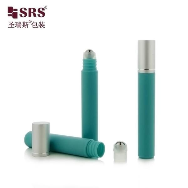Quality 8ml Empty 304 Stainless Steel Ball PP Injection Custom Color Under Eye Roll On for sale