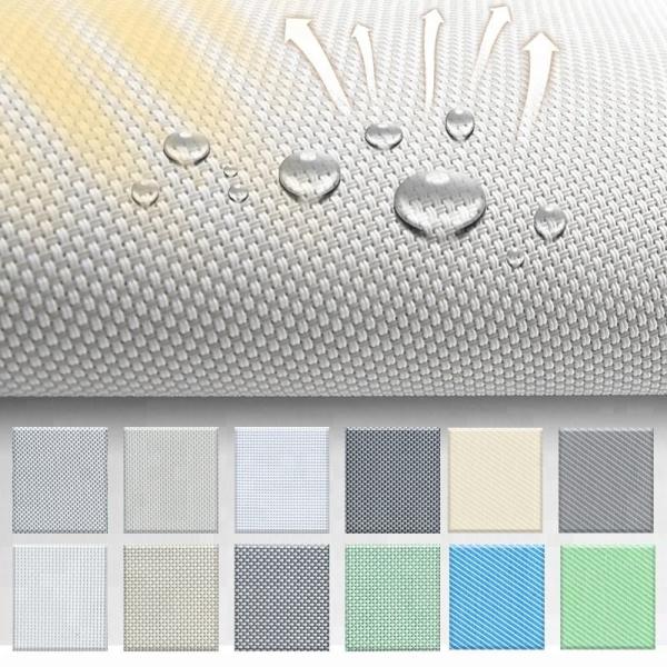 Quality CE Water Resistant Polyester Sunscreen Fabric 48x46'' For Hotel Roller Blindsor for sale